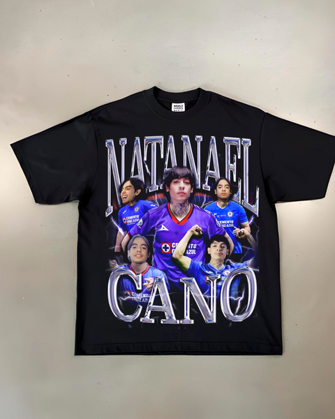 Playera Natanael(N™)Cano Jersey Cruz Azul Oversized T Shirt white, cam – 3 S K U L L 6 H A R D Y 9