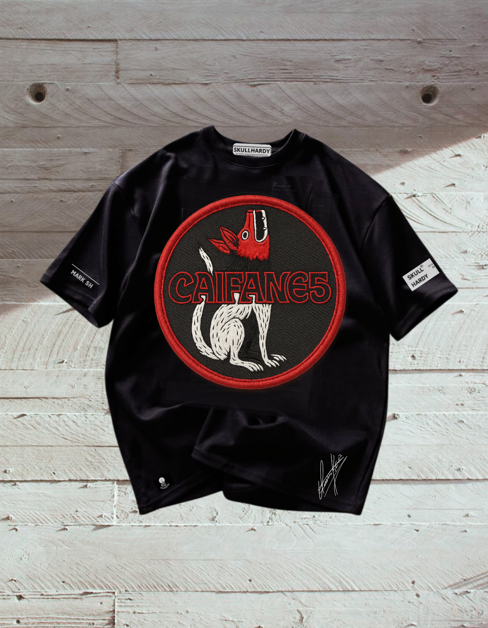 Playera Bordada Caifanes Oversized Camiseta T Shirt 2025 Mark SH I – 3 ...