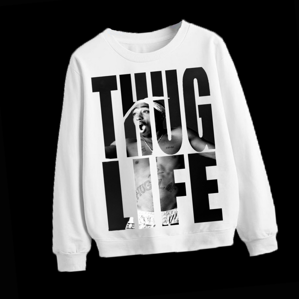 THUG LIFE SWEATER – 3 S K U L L 6 H A R D Y 9